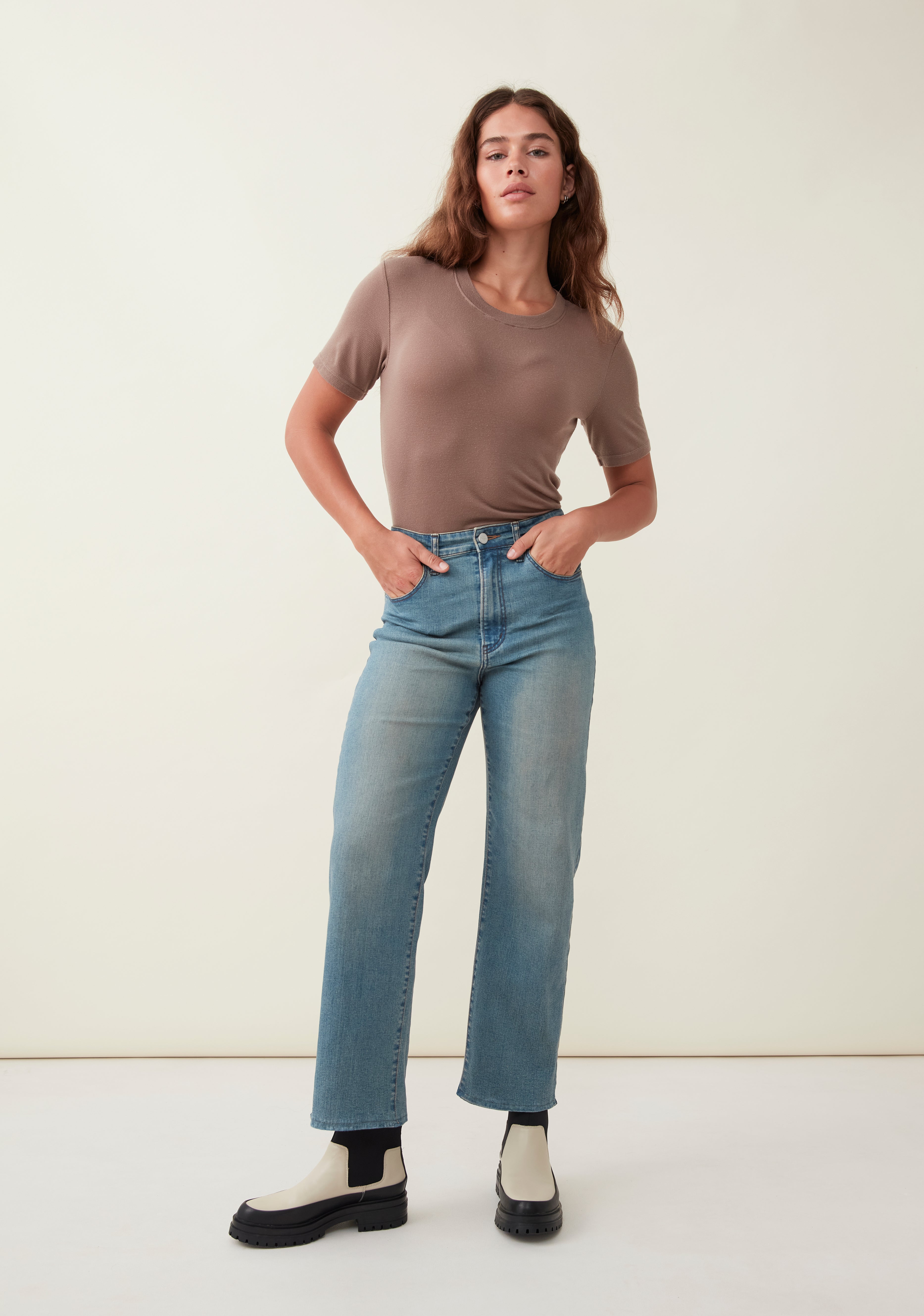 LUCIA Jean - Tinted Indigo | DENIMSMITH | Melbourne Made – Denimsmith