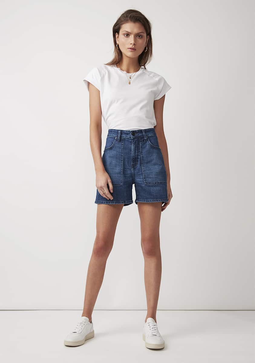 CAMI Short-Vintage Blue | DENIMSMITH | Melbourne Made – Denimsmith